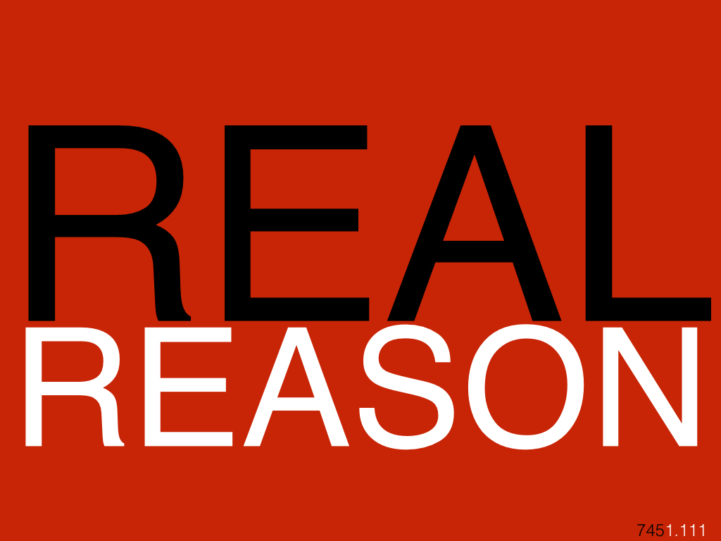 Real Reason. Dit is Design Thinking by Doing Verhaal nummer 745/1.111 ...